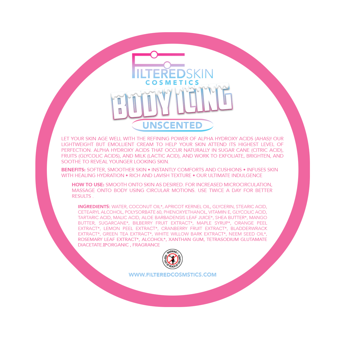 Body Icing Brightening Cream Unscented – Filtered cosmetics
